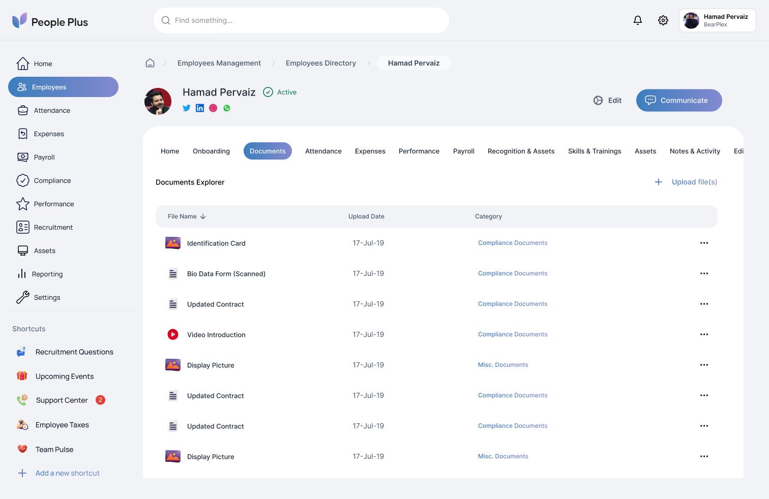 PeoplePlus - Empower Your Team with Comprehensive HR Management.