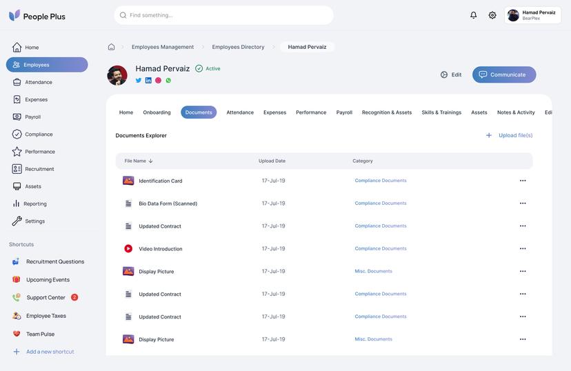 PeoplePlus - Empower Your Team with Comprehensive HR Management.