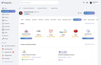 PeoplePlus - Empower Your Team with Comprehensive HR Management.