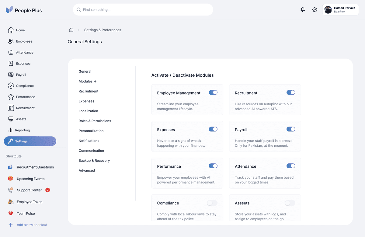 PeoplePlus - Empower Your Team with Comprehensive HR Management.